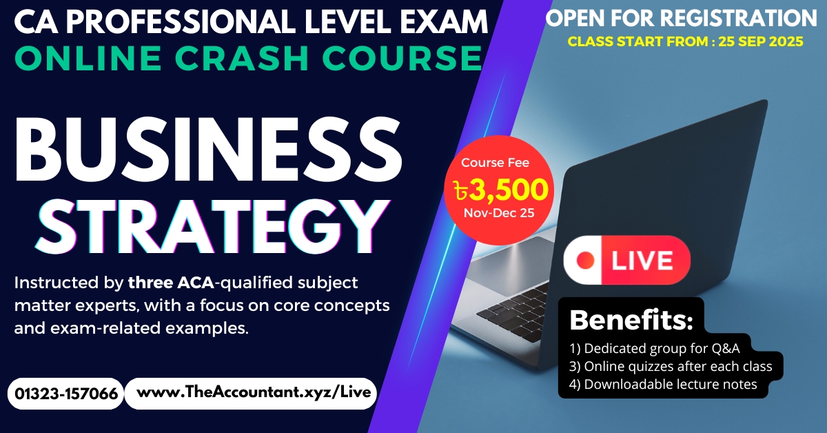 Financial Management Online Live Class (Batch 3) | TheAccountant.XYZ